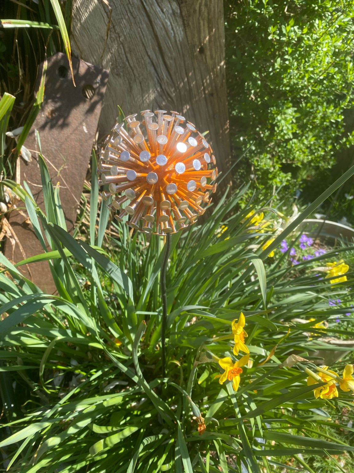 Allium / Dandelion Ornaments For Home & Garden - Handmade4U