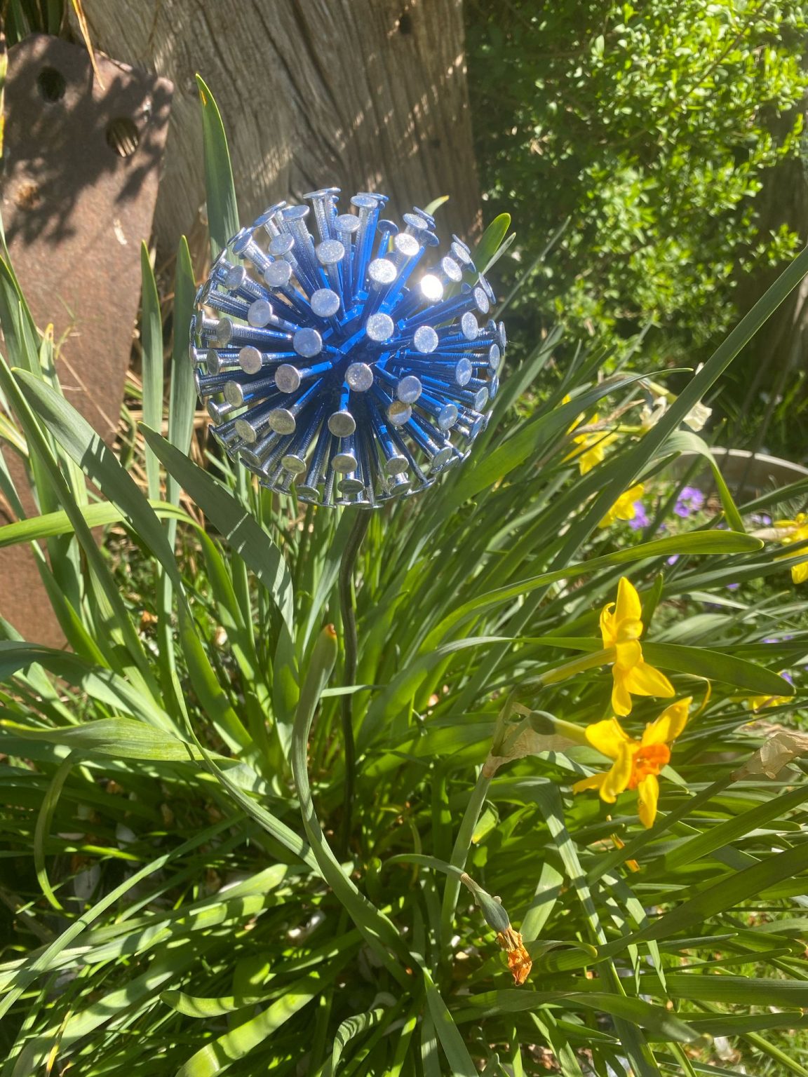 Allium / Dandelion Ornaments For Home & Garden - Handmade4U