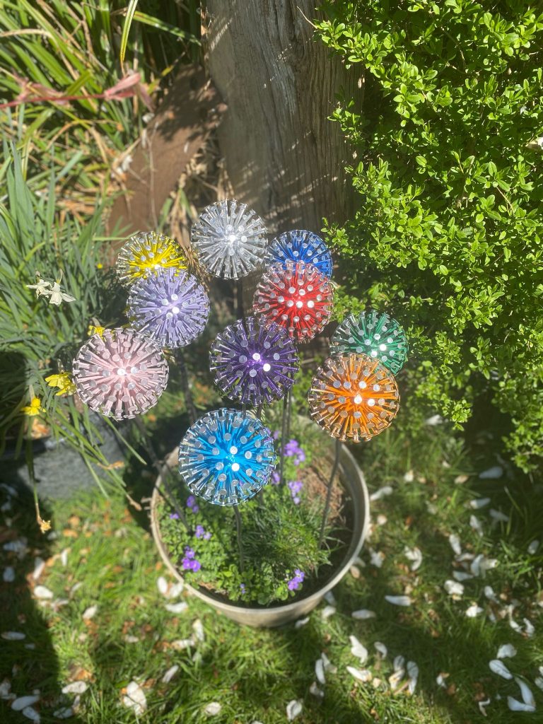 Allium / Dandelion Ornaments For Home & Garden - Handmade4U